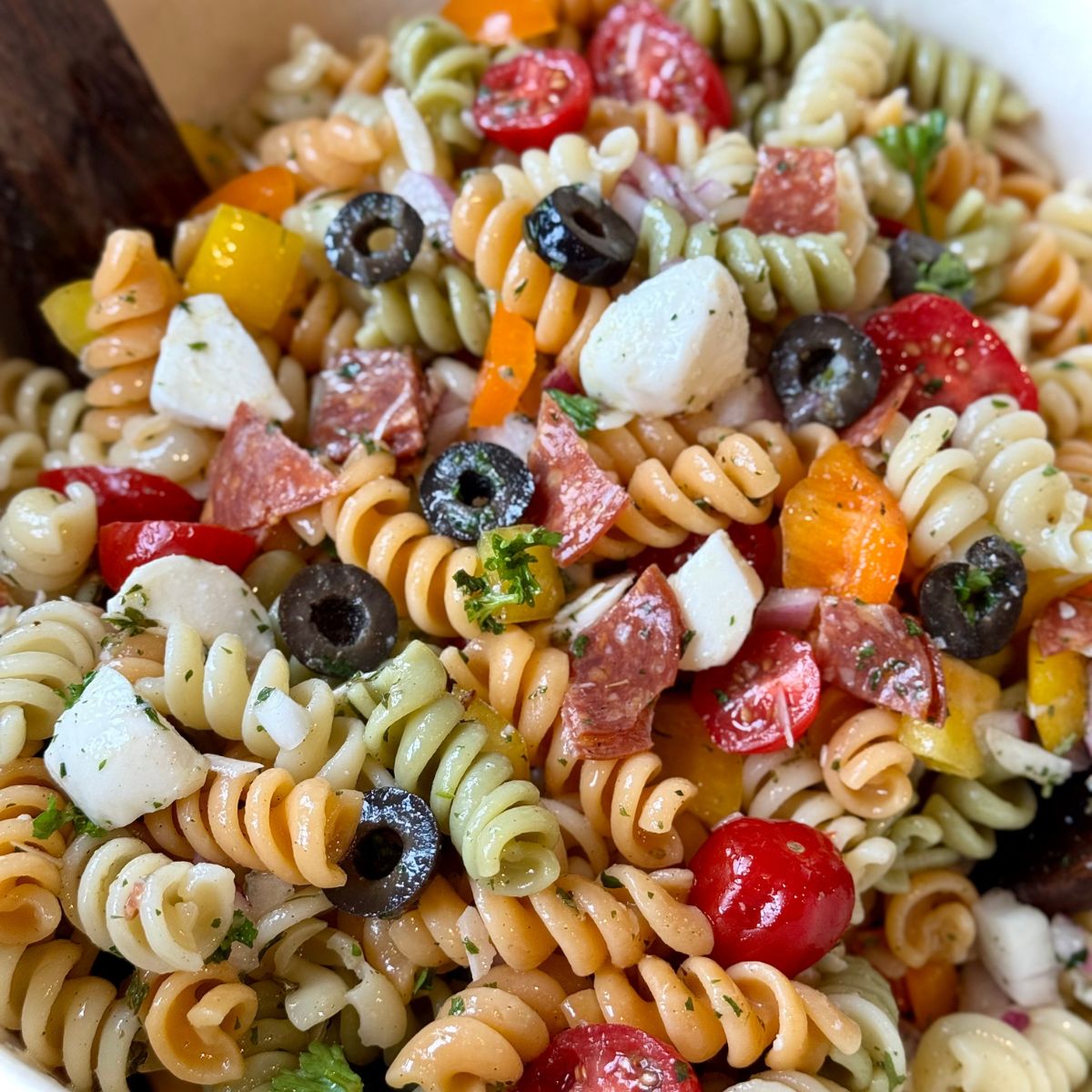 Seed Oil Free Pasta Salad Recipe (Perfect for Summer Potlucks!) - Meals ...