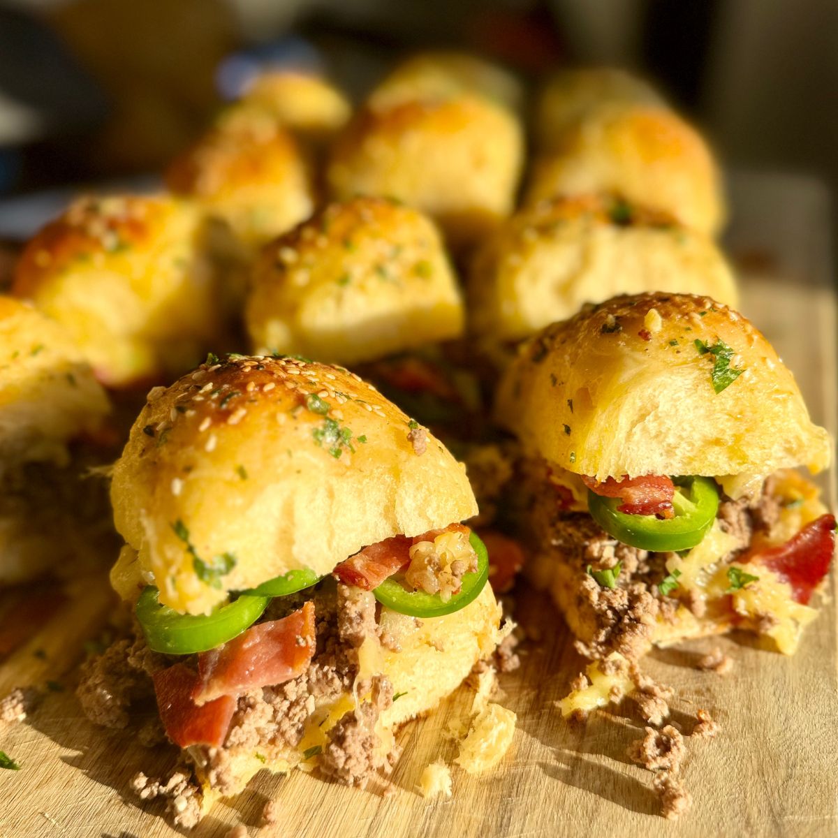 Cowboy Burger Recipe (Sliders with Cowboy Butter & Sourdough Buns ...